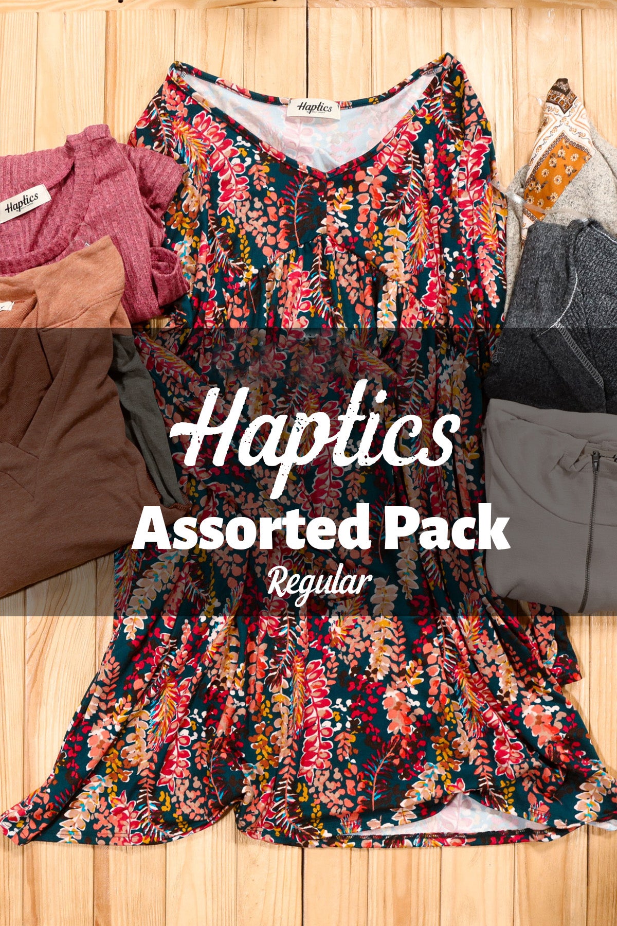 6 Piece REGULAR "Haptics" Fall Assorted Pack