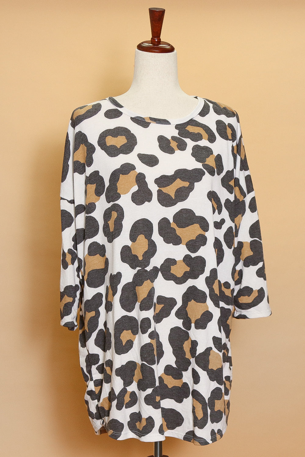 Ivory Animal French Terry Top