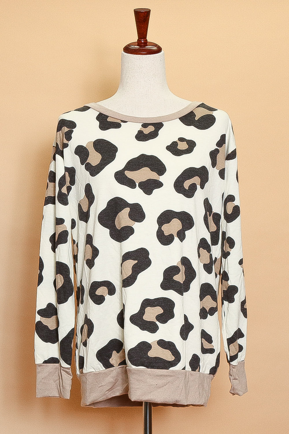 Large Print Animal Sweater (3pc)