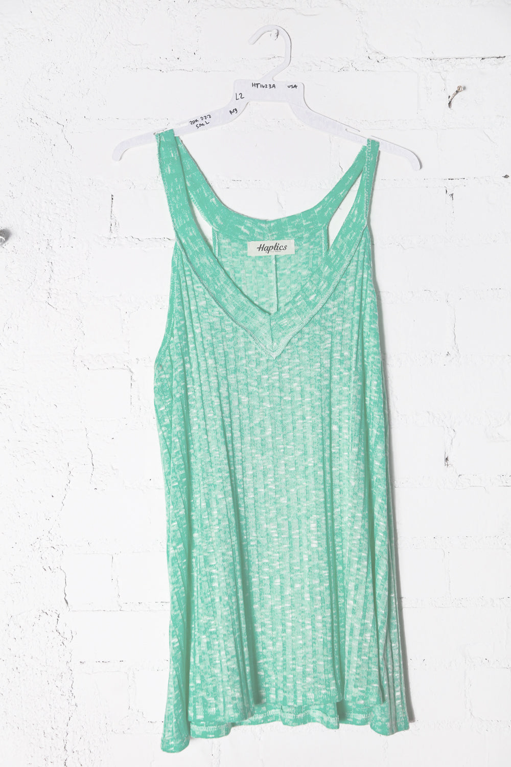 Mint Ribbed Tank