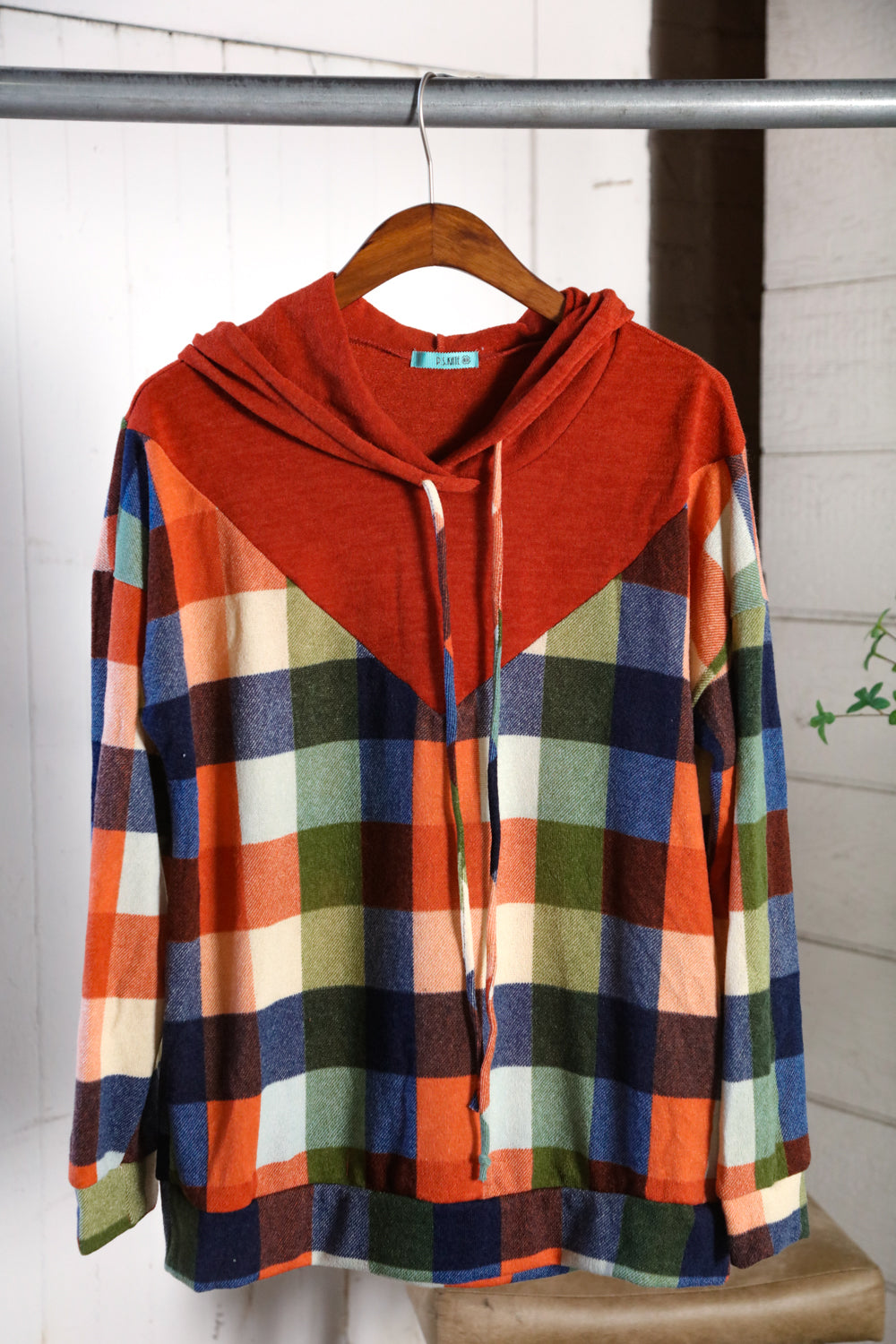 Rust Multi Tie Hoodie