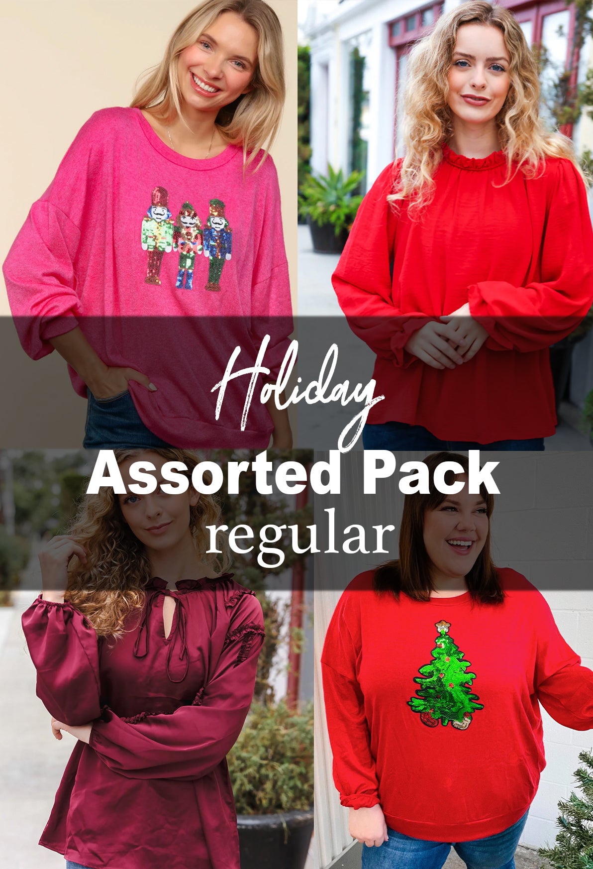 6 Piece REGULAR "Holiday" Fall Assorted Pack